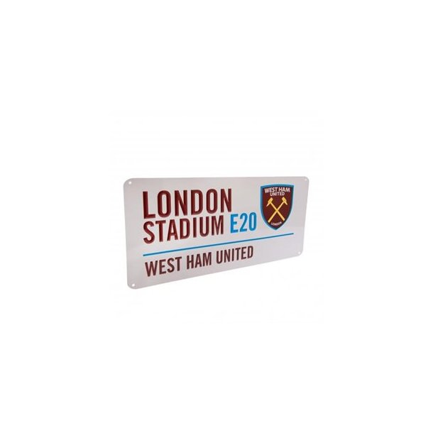 West Ham street sign London Stadium - West Ham United - Fodboldstore.dk